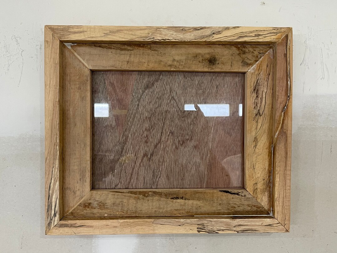 Rustic Spalted Maple Picture Photo Frame 8x8 ID American Farmhouse ...