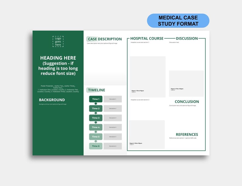 Scientific Poster Template Medical Case Study Powerpoint Google Slides ...
