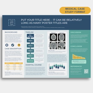 Scientific Poster Template and Medical Case Study Template for ...