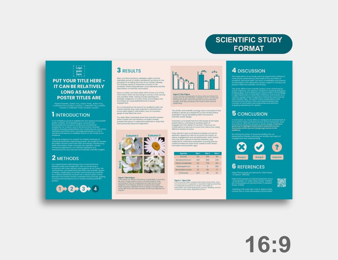Scientific Poster Template Medical Case Study Template for Powerpoint ...