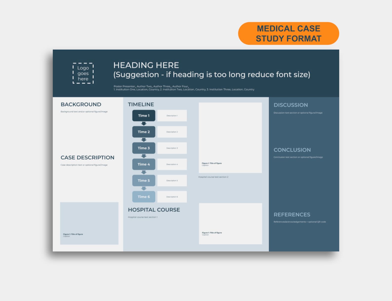 Scientific Poster Template and Medical Case Study Template for ...