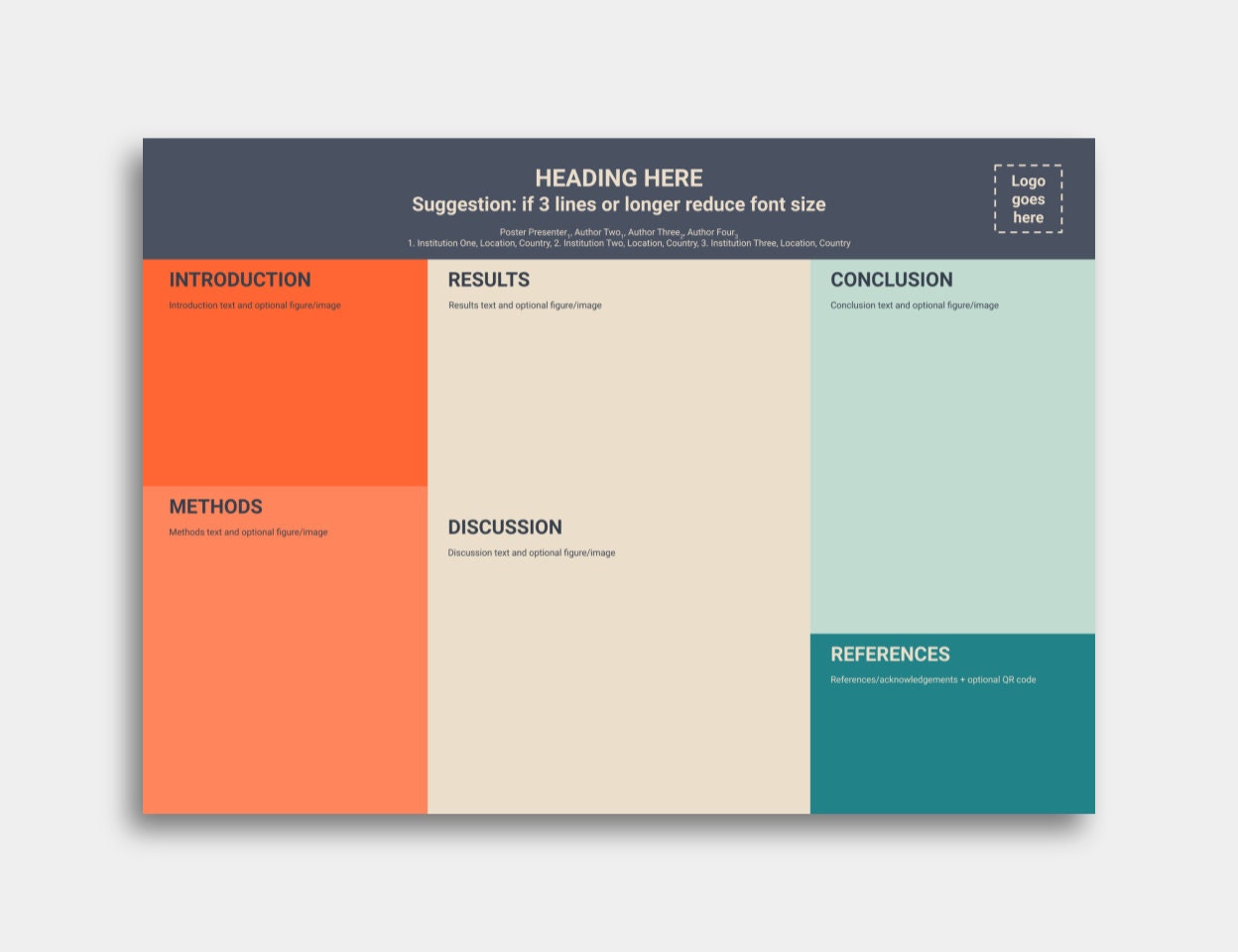 Scientific Poster Template in Powerpoint Google Slides .pptx DIGITAL ...