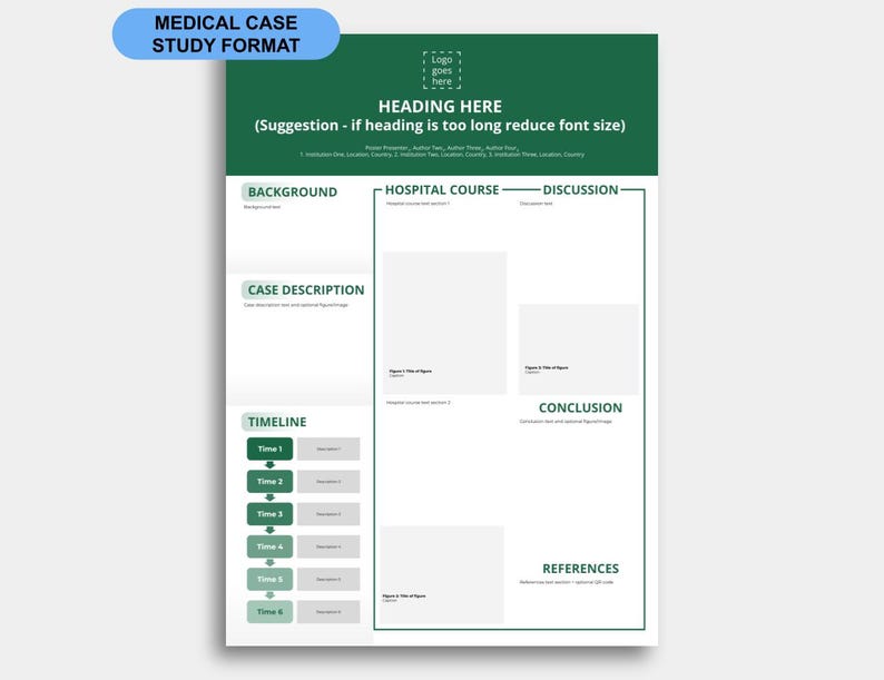 Scientific Poster Template Medical Case Study Powerpoint Google Slides ...