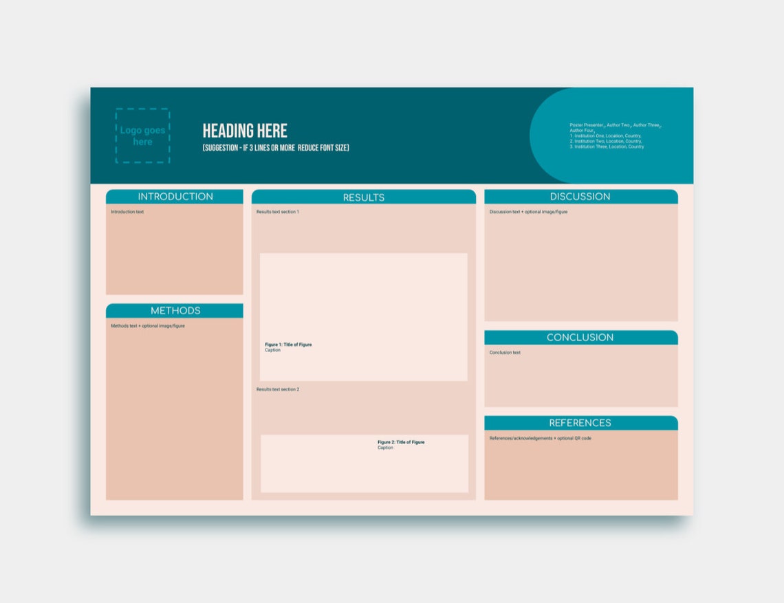 Scientific Poster Template Powerpoint Icons Google Slides DIGITAL ...