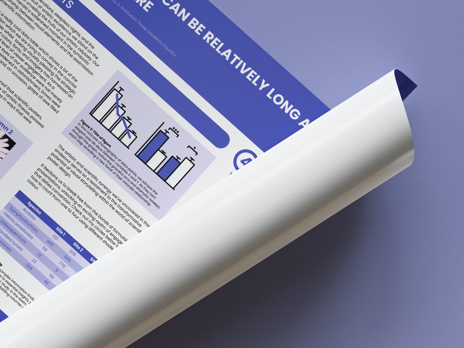 Scientific Poster Template for Powerpoint or Google Slides DIGITAL ...