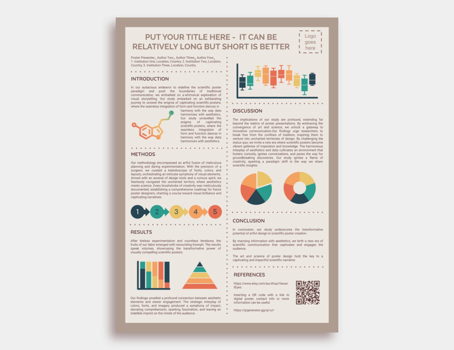 Scientific Poster Template Plus Powerpoint Icons Google - Etsy Australia