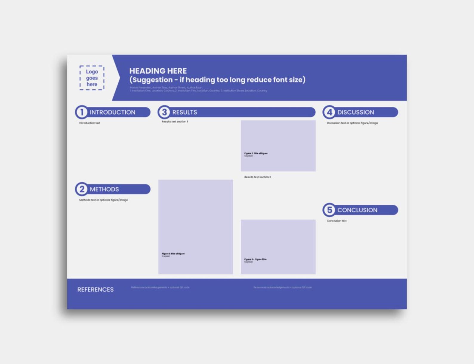 Scientific Poster Template for Powerpoint or Google Slides DIGITAL ...