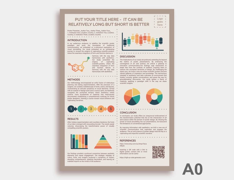 Scientific Poster Template Plus Powerpoint Icons - Google Slides ...
