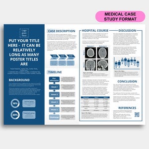 Scientific Poster Template Medical Case Study Powerpoint Google Slides ...