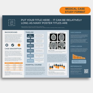 Scientific Poster Template and Medical Case Study Template for ...