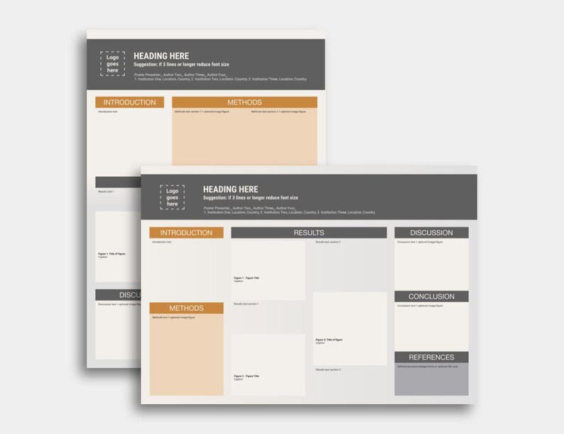 Scientific Poster Template Bundle for Powerpoint or Google Slides ...