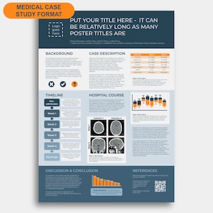 Scientific Poster Template and Medical Case Study Template for ...