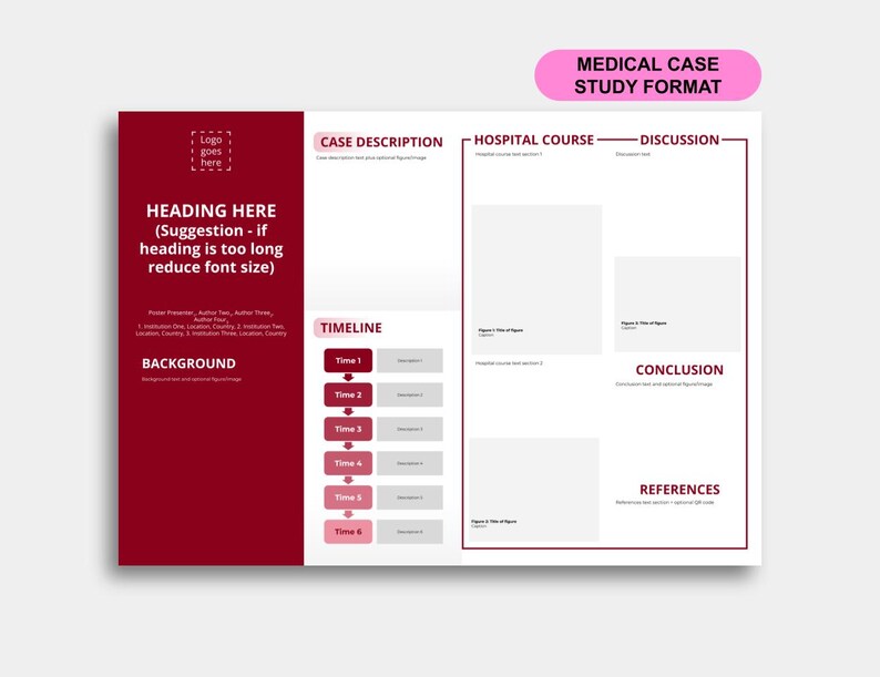 Scientific Poster Template Medical Case Study Powerpoint Google Slides ...