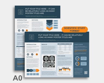 Scientific Poster Template Bundle for Powerpoint or Google Slides ...