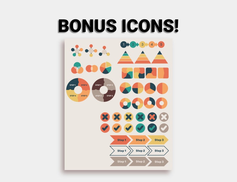 Scientific Poster Template Plus Powerpoint Icons Google - Etsy