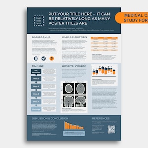 Scientific Poster Template and Medical Case Study Template for ...