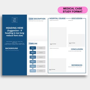 Scientific Poster Template Medical Case Study Powerpoint Google Slides ...
