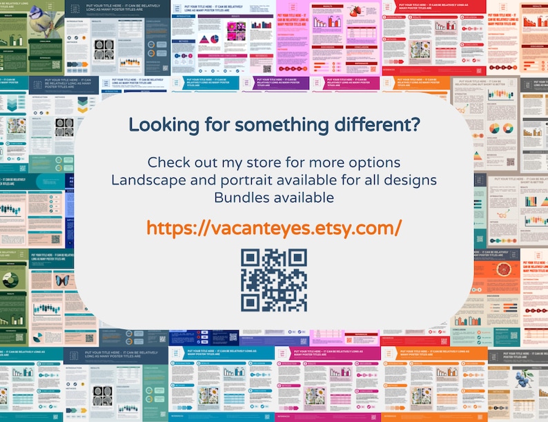 Scientific Poster Template Bundle for Powerpoint or Google Slides ...