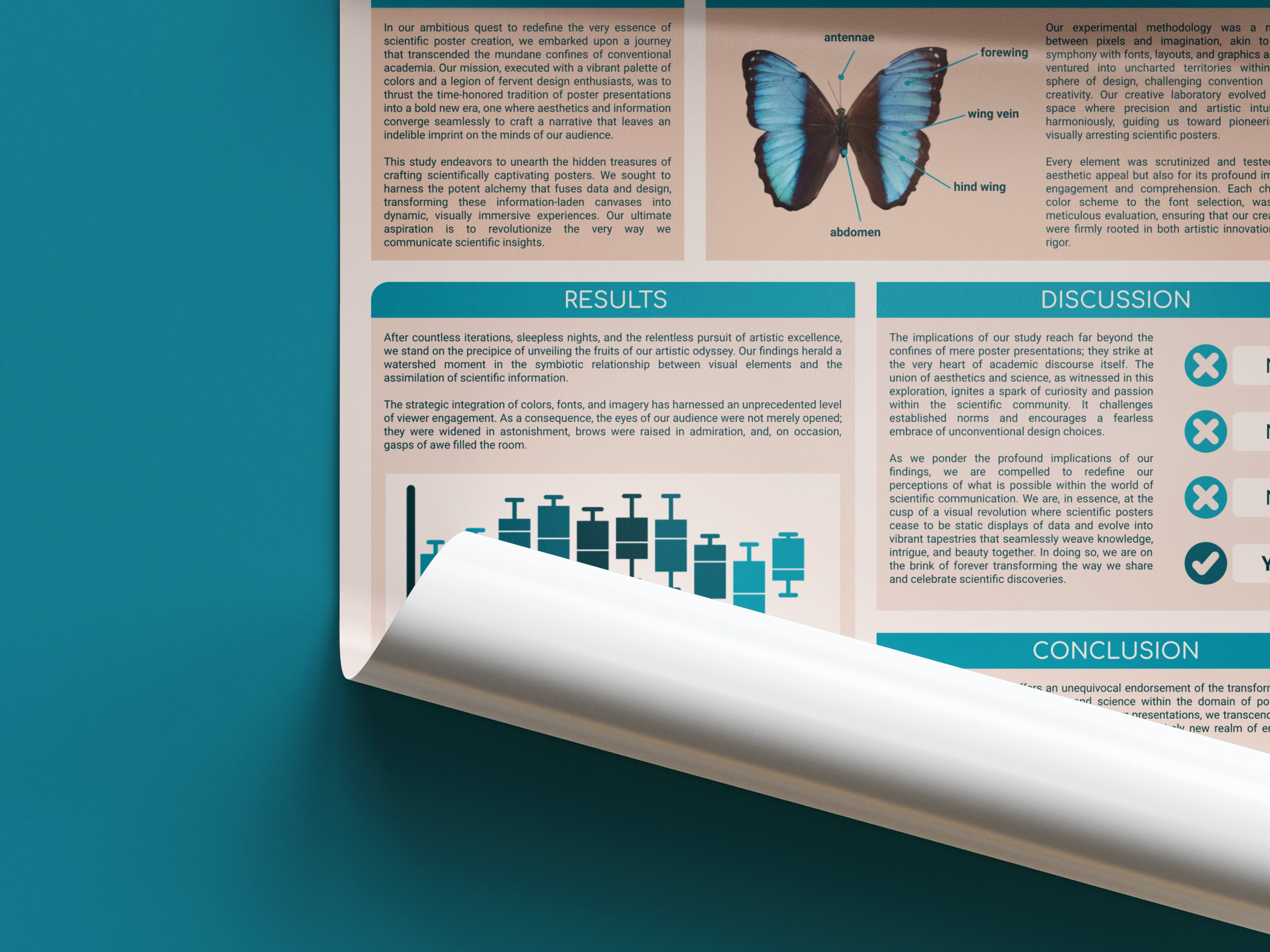 Scientific Poster Template + Powerpoint Icons - Google Slides DIGITAL ...