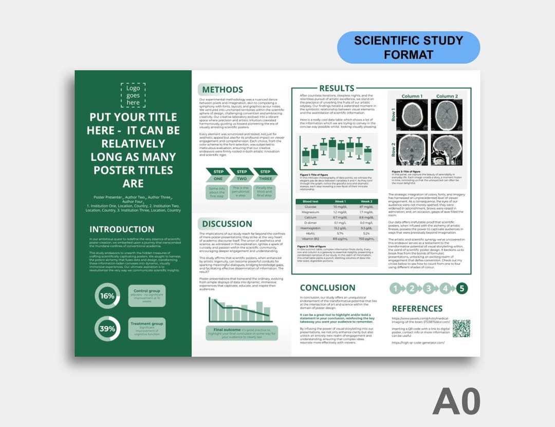 Scientific Poster Template Medical Case Study Powerpoint Google Slides ...