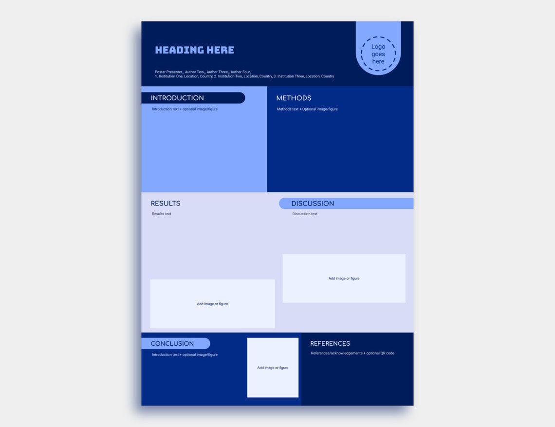 Scientific Poster Template Plus Powerpoint Icons - Google Slides ...