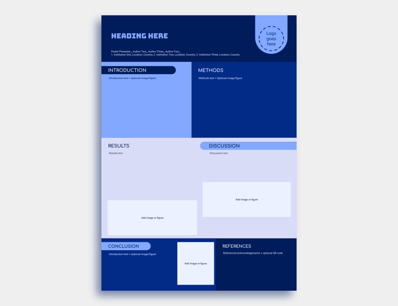 Scientific Poster Template Plus Powerpoint Icons - Google Slides ...