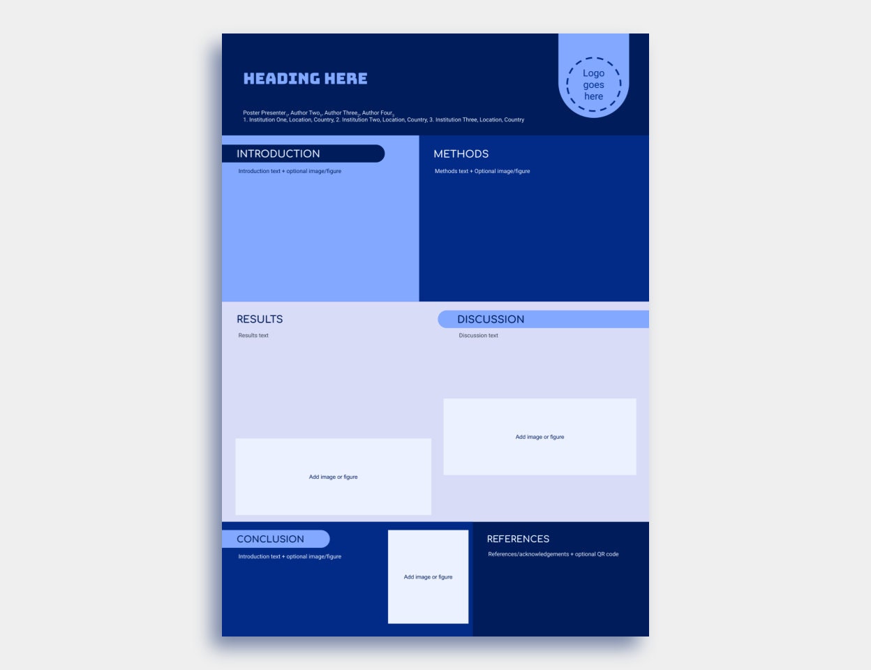 Scientific Poster Template Plus Powerpoint Icons - Google Slides ...