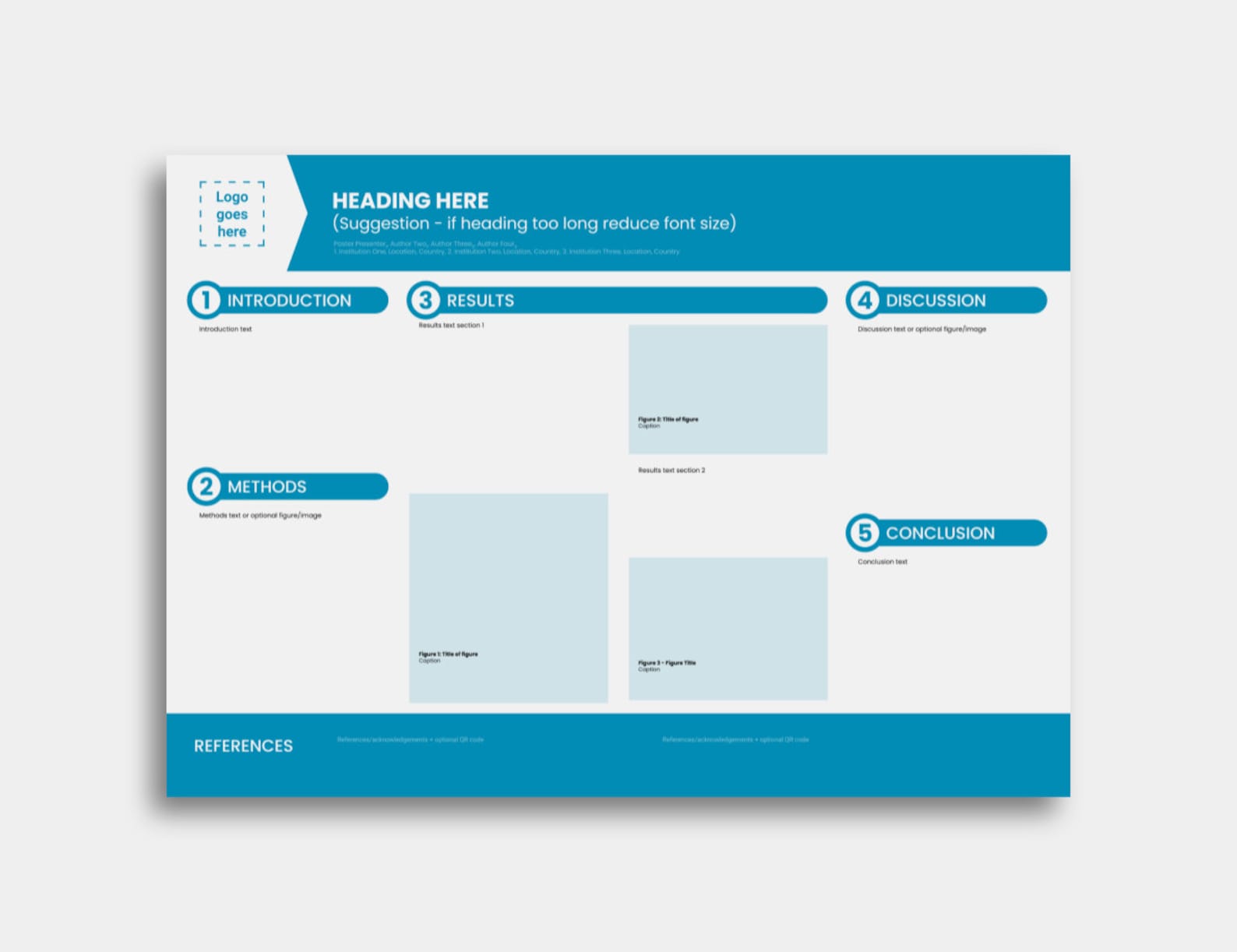 Scientific Poster Template for Powerpoint or Google Slides DIGITAL ...