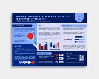 Scientific Poster Template Plus Powerpoint Icons Google Slides DIGITAL ...