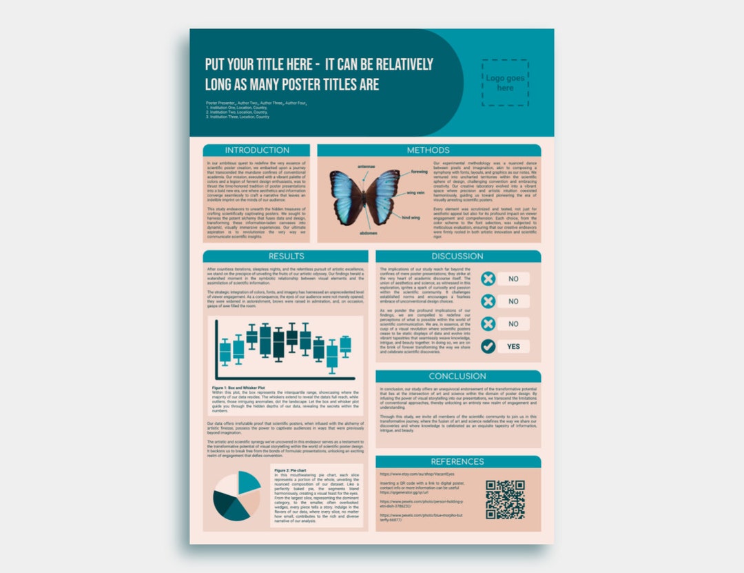 Scientific Poster Template Powerpoint Icons Google Slides - Etsy Canada