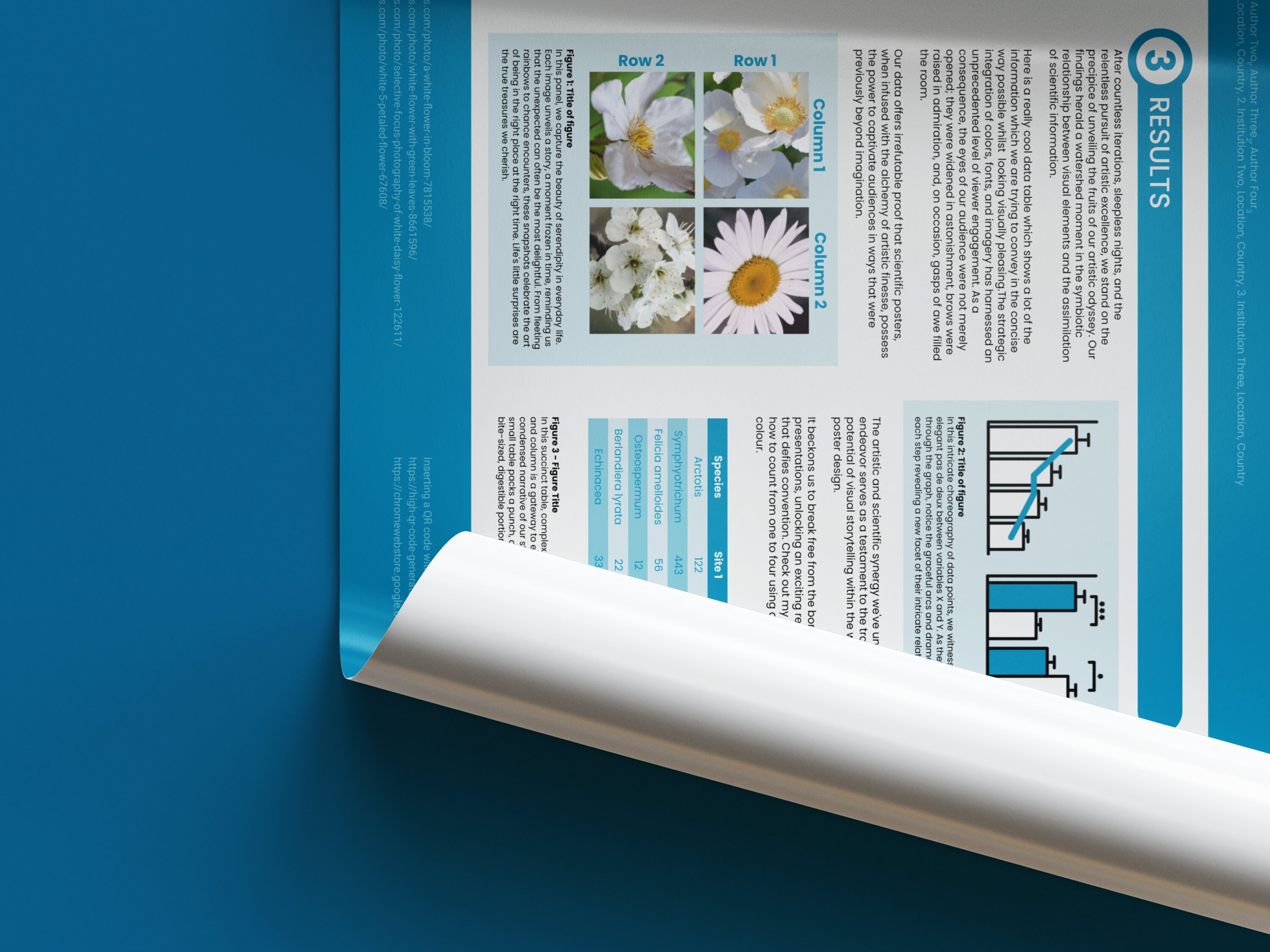 Scientific Poster Template for Powerpoint or Google Slides DIGITAL ...