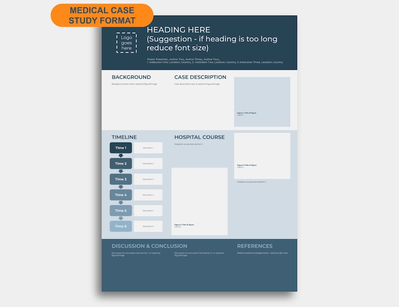Scientific Poster Template and Medical Case Study Template for ...