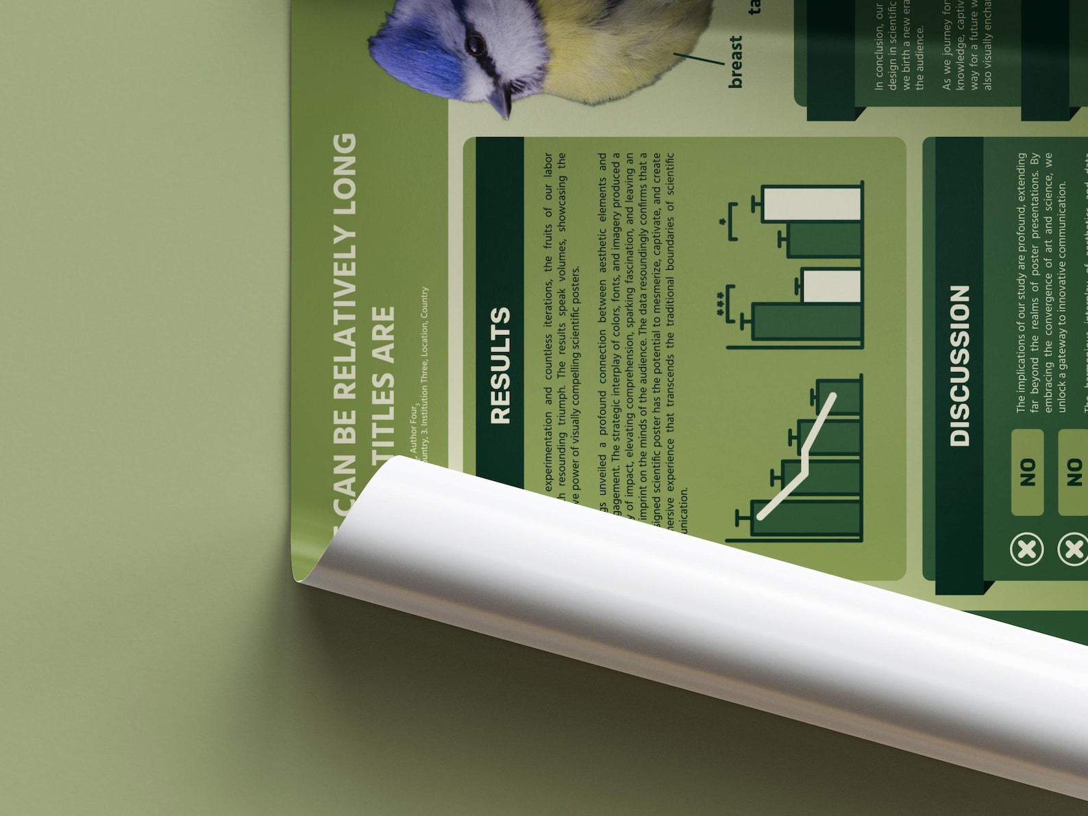 Scientific Poster Template for Powerpoint or Google Slides DIGITAL ...