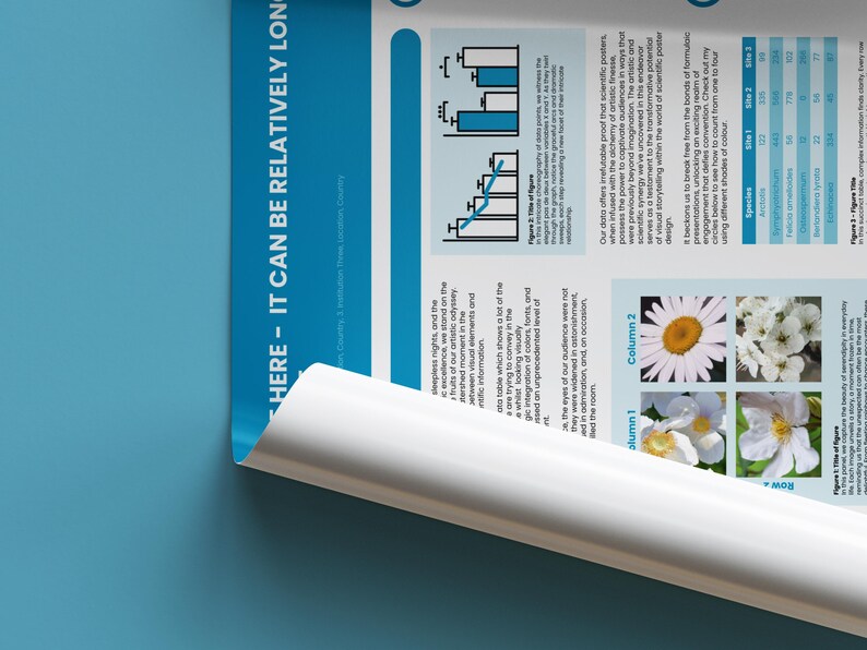 Scientific Poster Template for Powerpoint or Google Slides DIGITAL ...