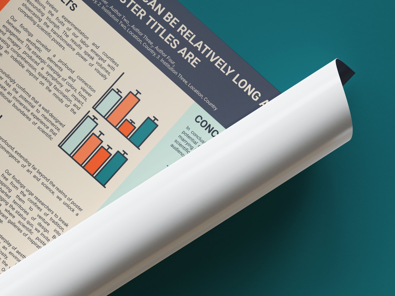 Scientific Poster Template in Powerpoint Google Slides .pptx DIGITAL ...