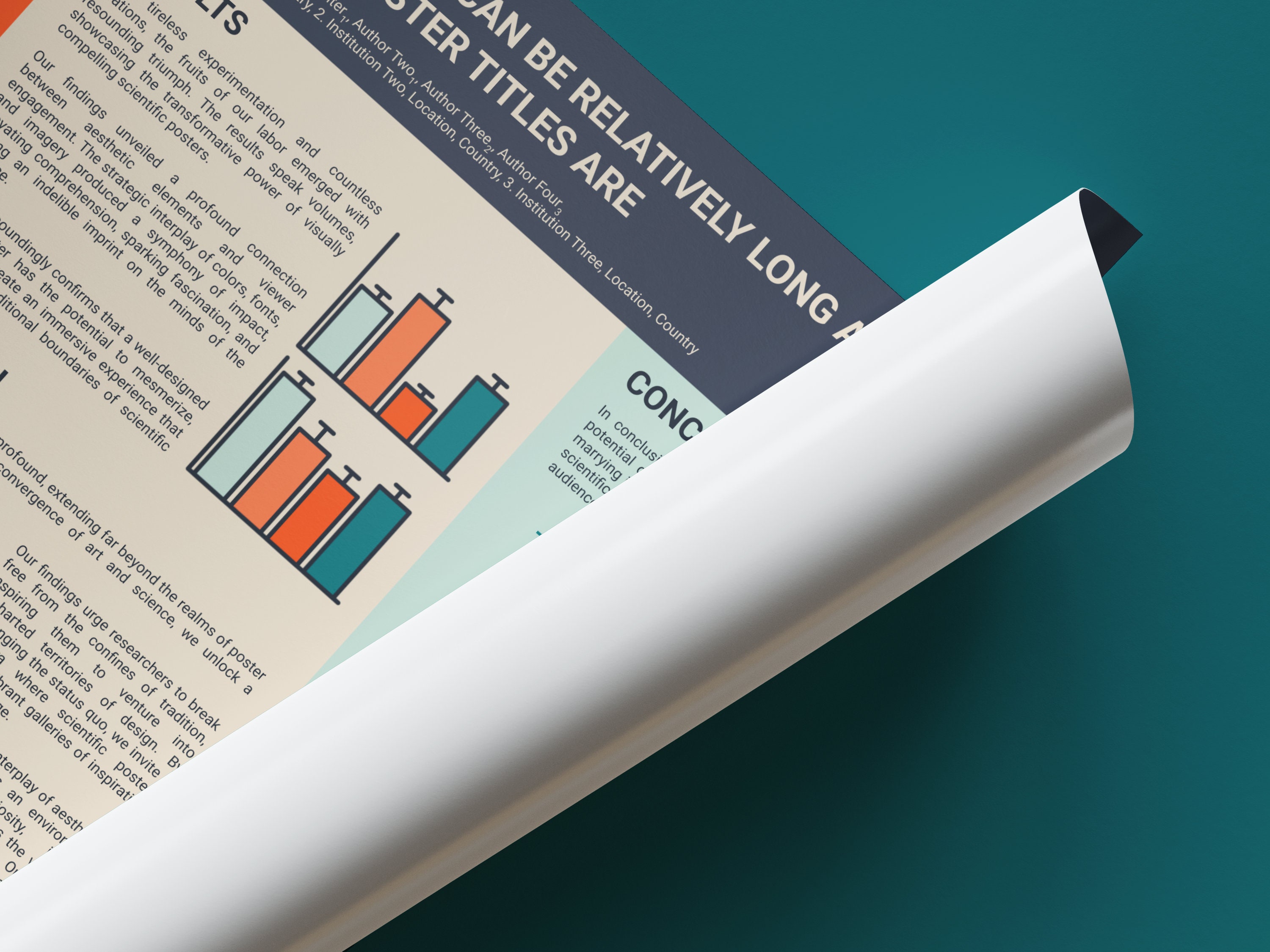 Scientific Poster Template in Powerpoint Google Slides .pptx DIGITAL ...