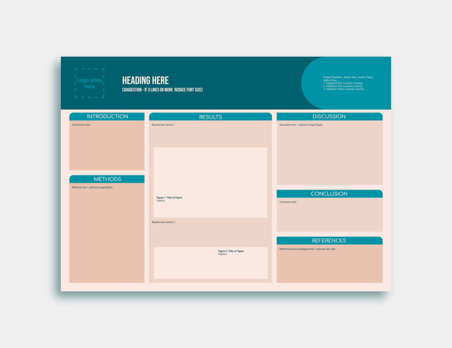 Scientific Poster Template + Powerpoint Icons - Google Slides DIGITAL ...