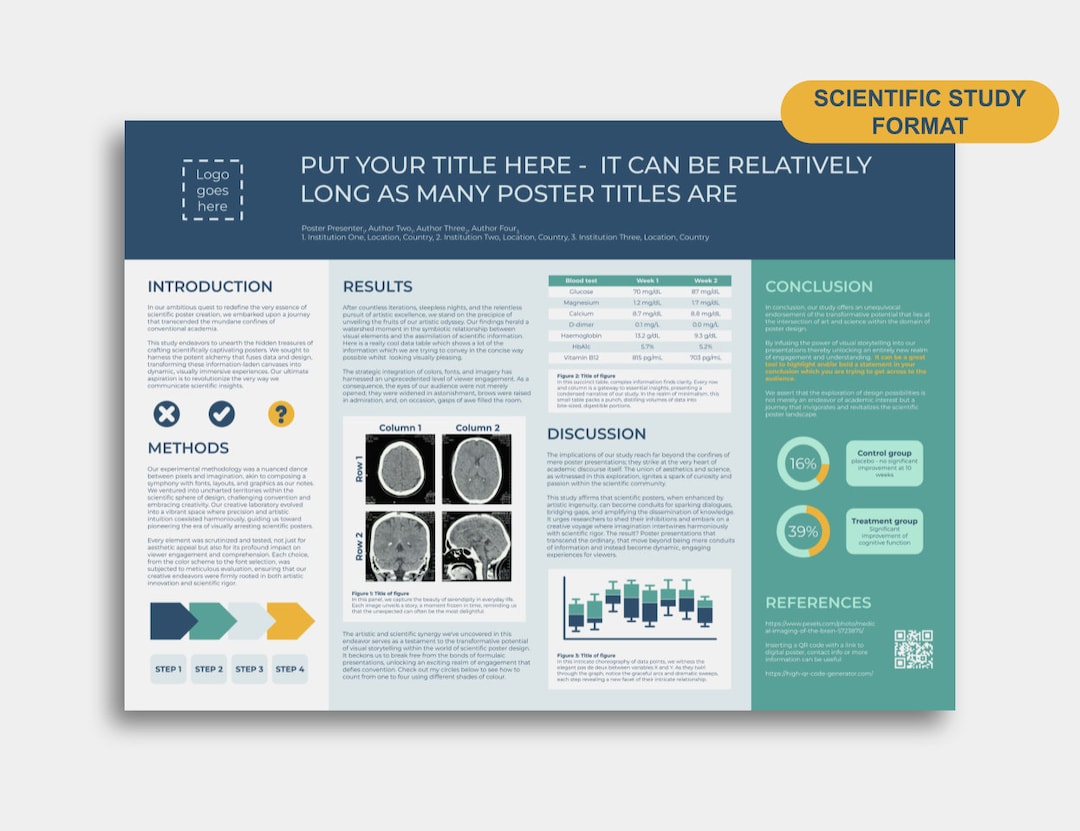 Scientific Poster Template and Medical Case Study Template for ...