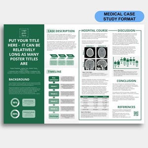 Scientific Poster Template Medical Case Study Powerpoint Google Slides ...