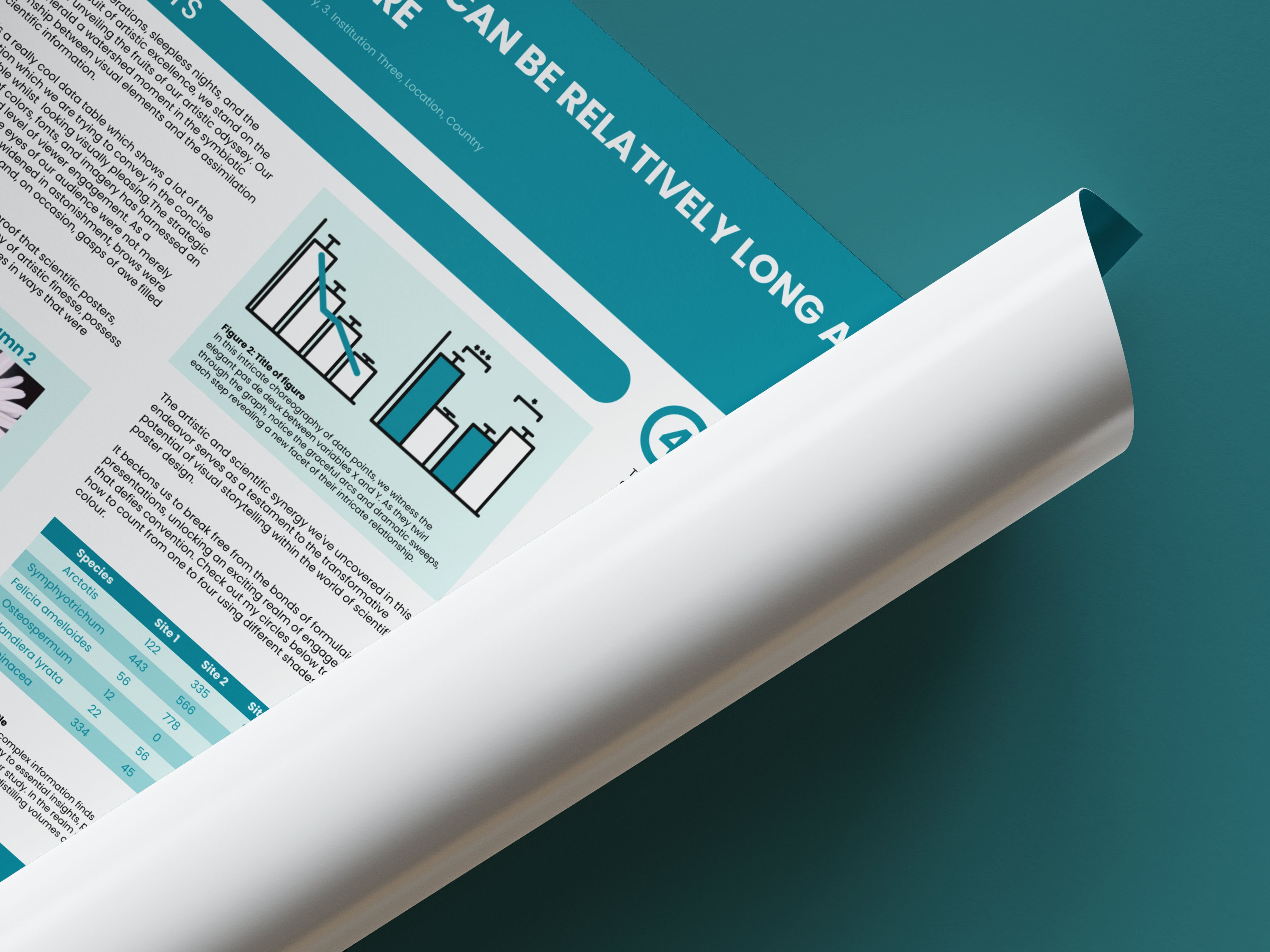 Scientific Poster Template for Powerpoint or Google Slides DIGITAL ...