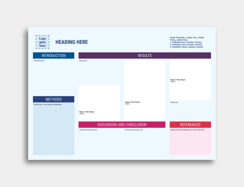 Scientific Poster Template Google Slides DIGITAL Cool Tones Pink & Blue ... Scientific Poster Template Google Slides DIGITAL Cool Tones Pink & Blue ...