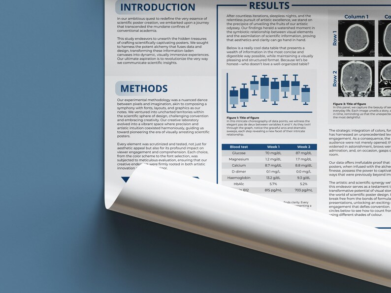 Scientific Poster Template Medical Case Study Powerpoint Google Slides ...