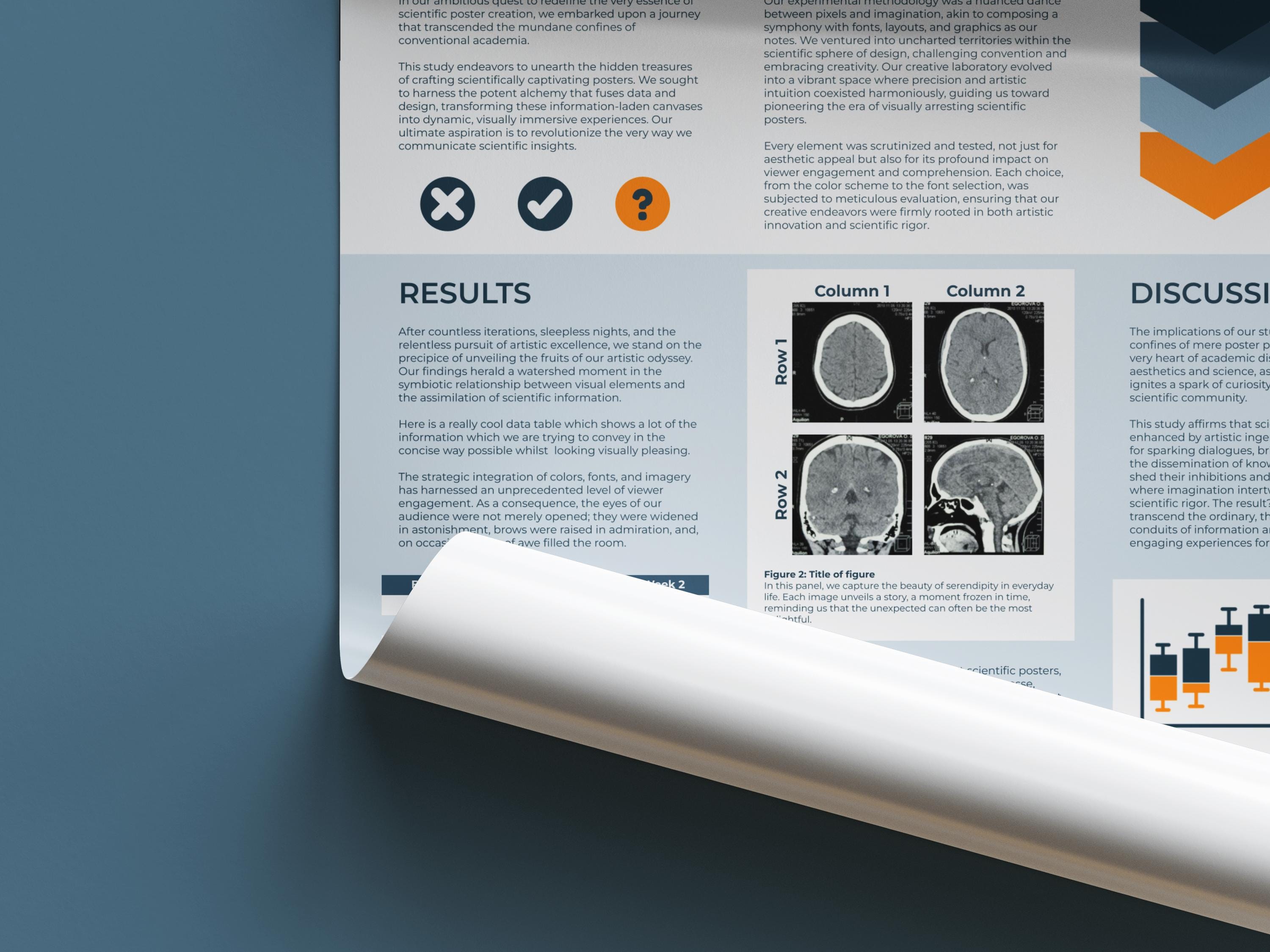 Scientific Poster Template for Powerpoint or Google Slides DIGITAL ...