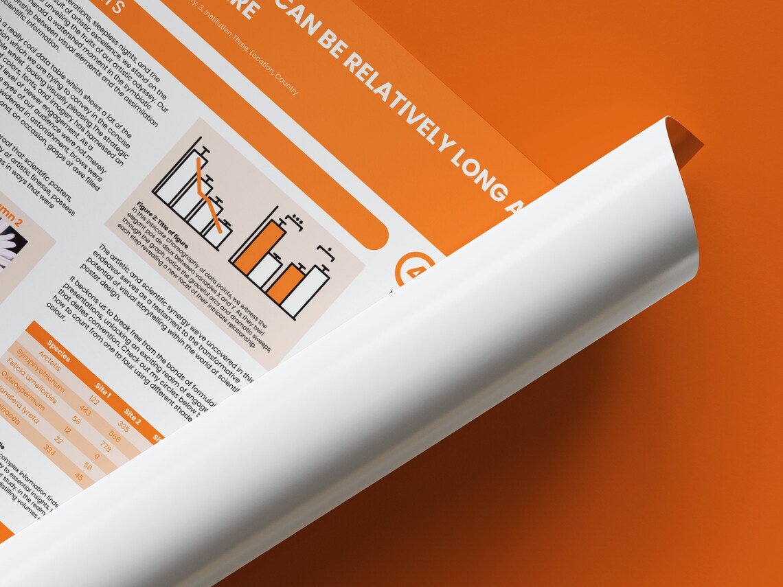Scientific Poster Template for Powerpoint or Google Slides DIGITAL ...