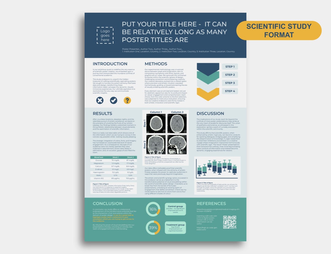 Scientific Poster Template and Medical Case Study Template for ...