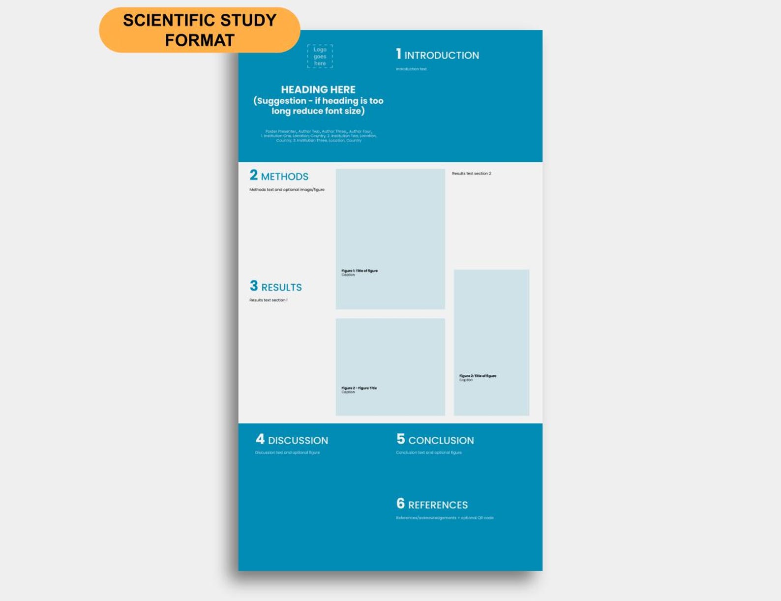 Scientific Poster Template Medical Case Study Template for Powerpoint ...
