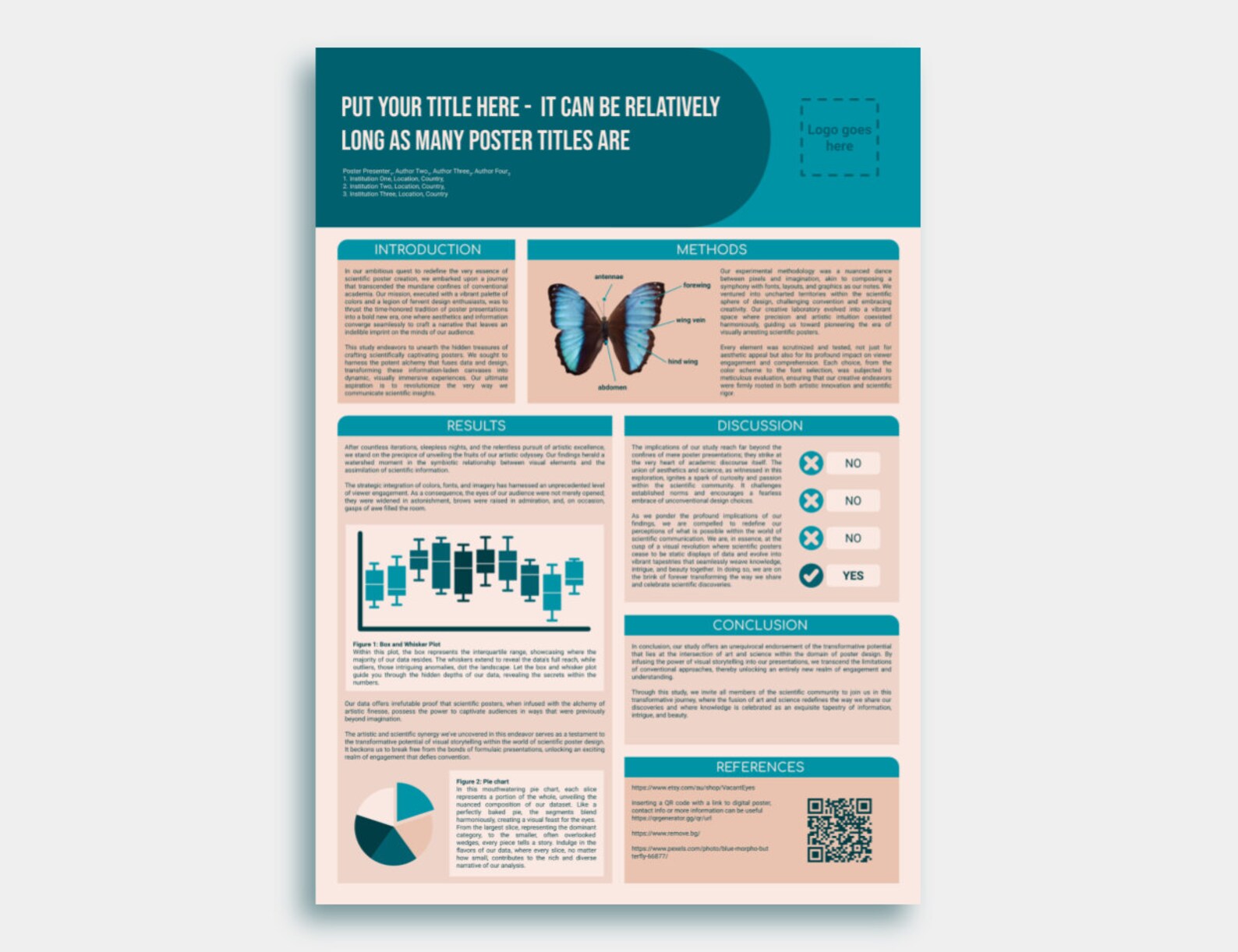 Scientific Poster Template Powerpoint Icons Google Slides DIGITAL ...
