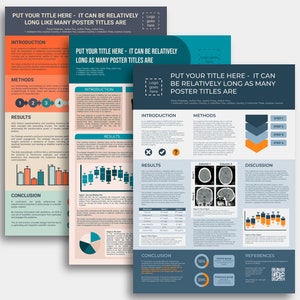 Scientific Poster Template Plus Powerpoint Icons Google Slides DIGITAL ...