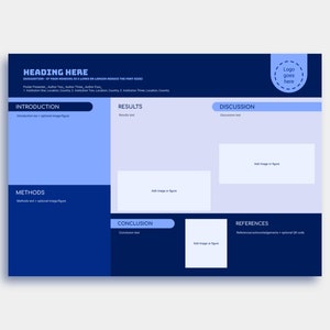 Scientific Poster Template Plus Powerpoint Icons - Google Slides ...