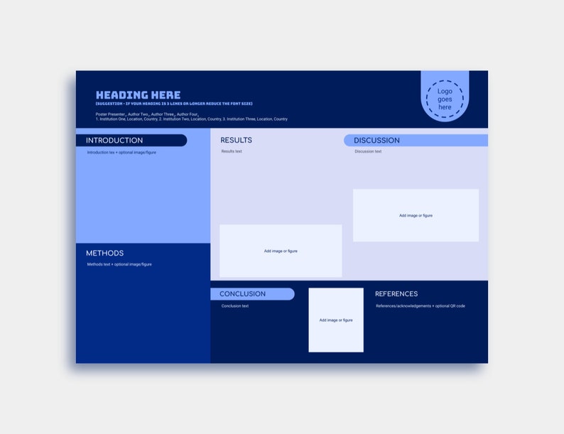 Scientific Poster Template Plus Powerpoint Icons - Google Slides ...
